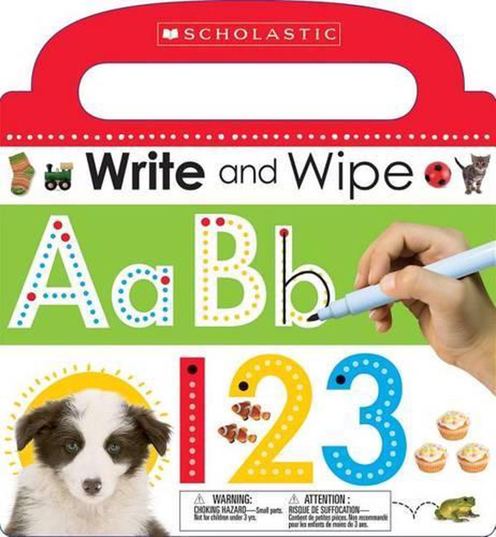 Write and Wipe ABC 123: Scholastic Early Learners (Write and Wipe) by ...
