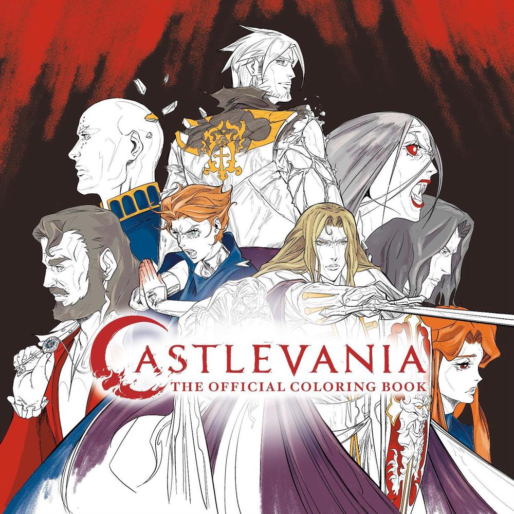 Castlevania: The Official Coloring Book by Netflix, Paperback ...