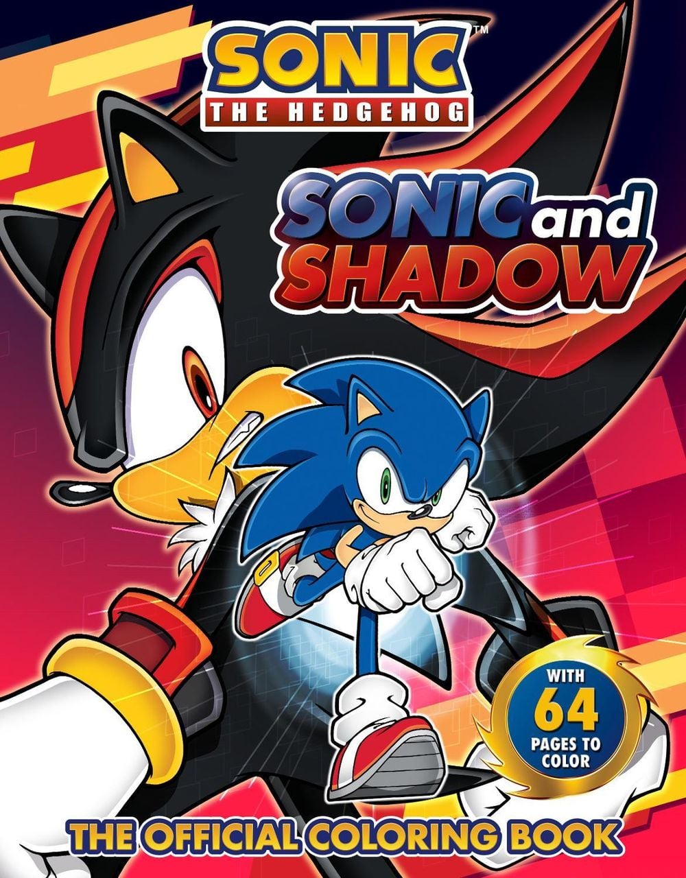 Sonic and Shadow: The Official Coloring Book by Patrick Spaziante ...