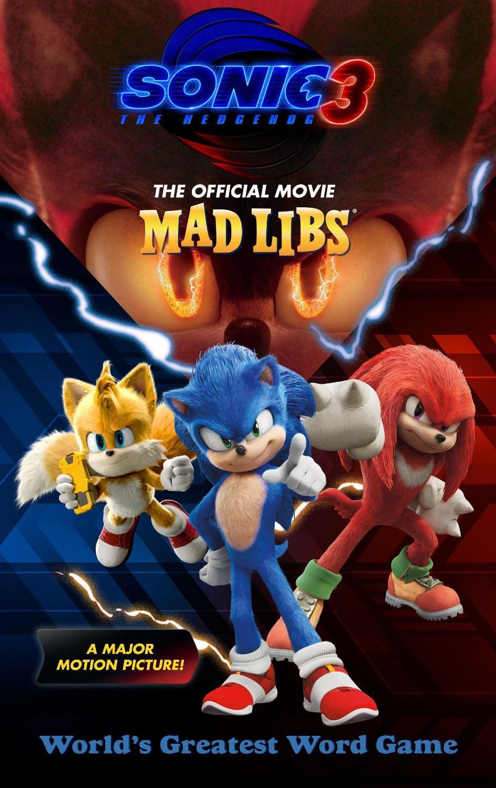 Sonic the Hedgehog 3: The Official Movie Mad Libs by Mickie Matheis ...