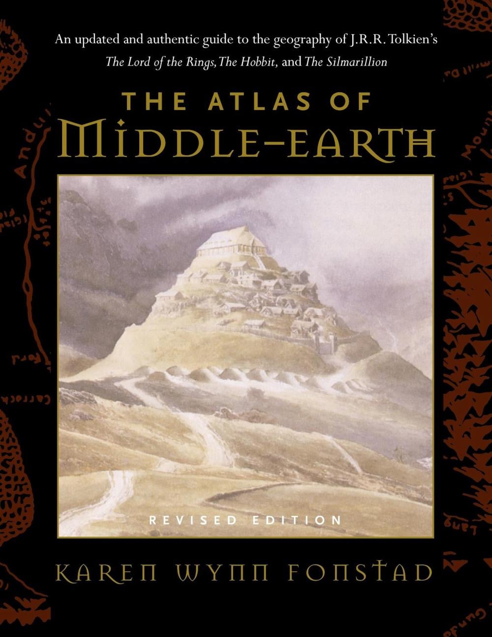 The Atlas of Middle Earth by Karen Wynn Fonstad, Paperback ...