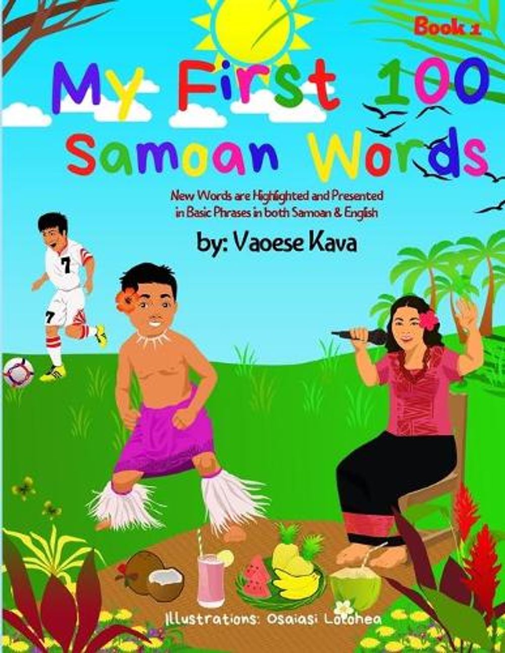 My First 100 Samoan Words Book 1 by Vaoese Kava, Paperback ...