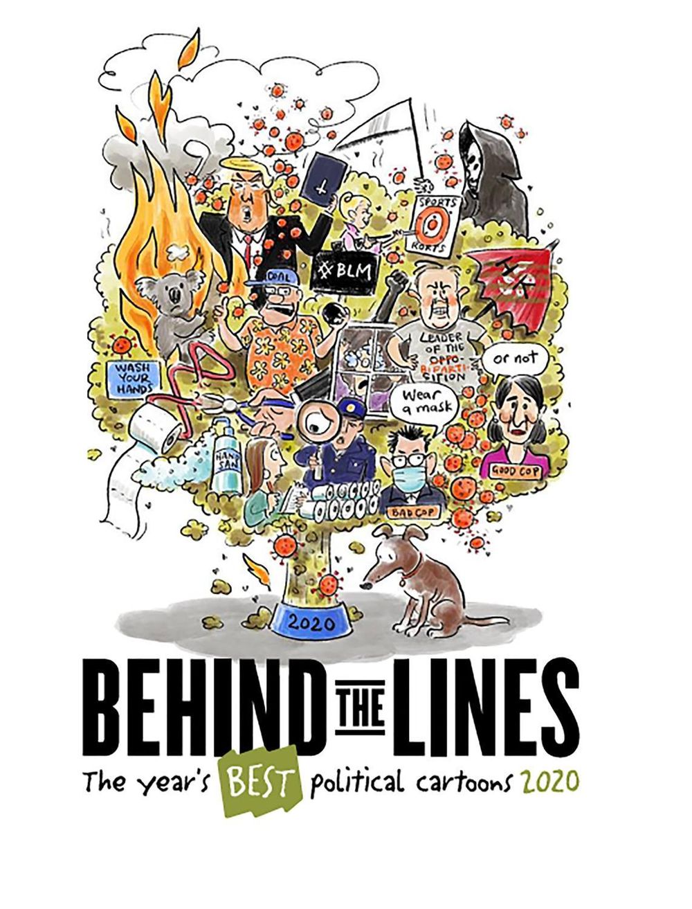 Behind the Lines: The Year's Best Political Cartoons 2020 by National ...