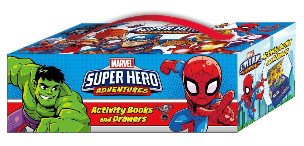 Marvel Superhero Activity Drawers, 9780655219651 | Buy online at The Nile