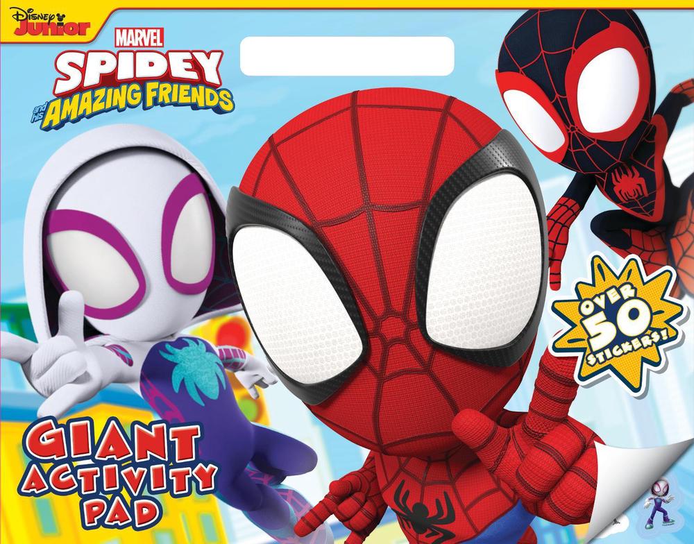 Spidey and His Amazing Friends Giant Activity Pad, Paperback ...