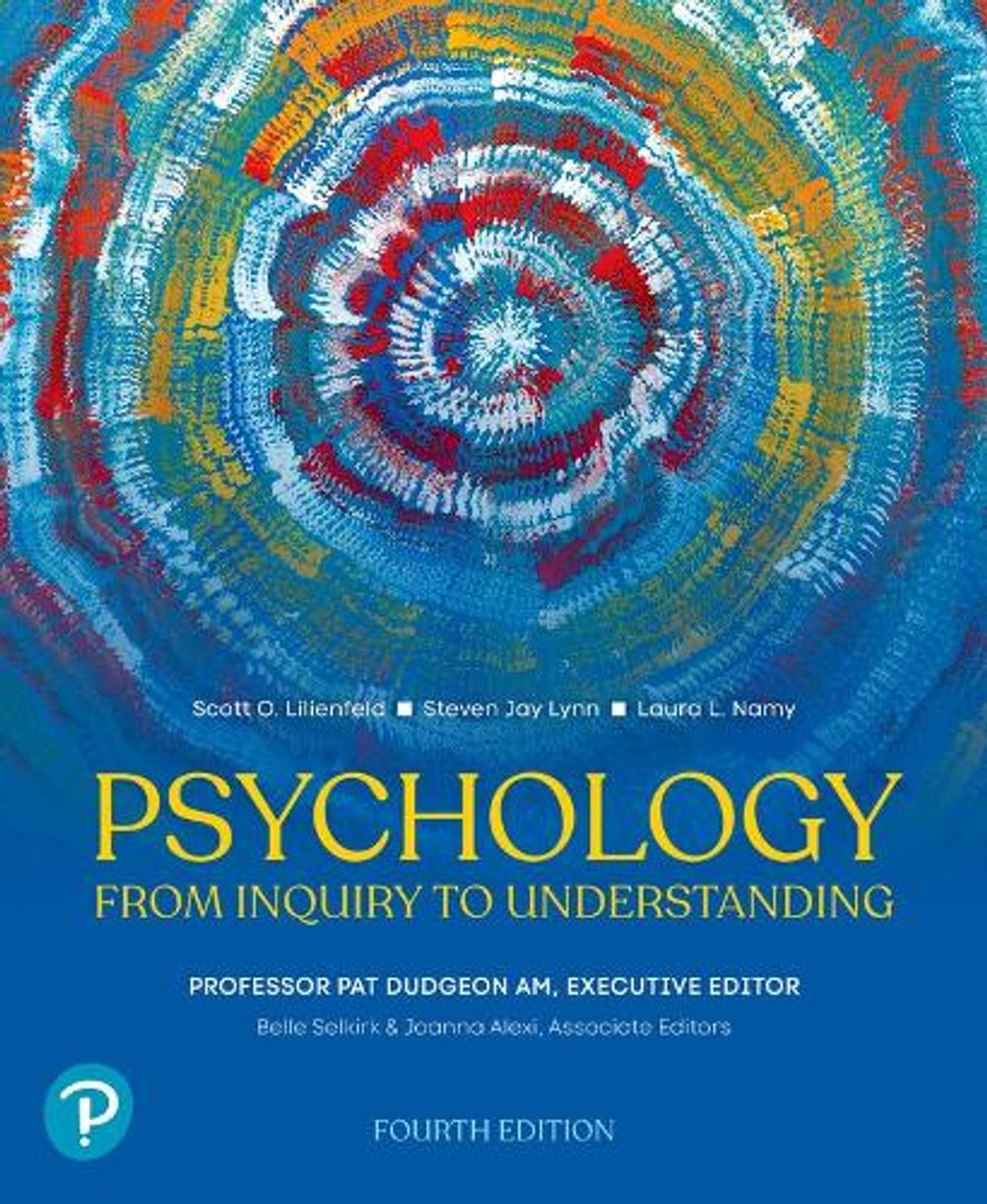 Psychology, 4th Edition by Scott Lilienfeld, Paperback, 9780655704607 ...