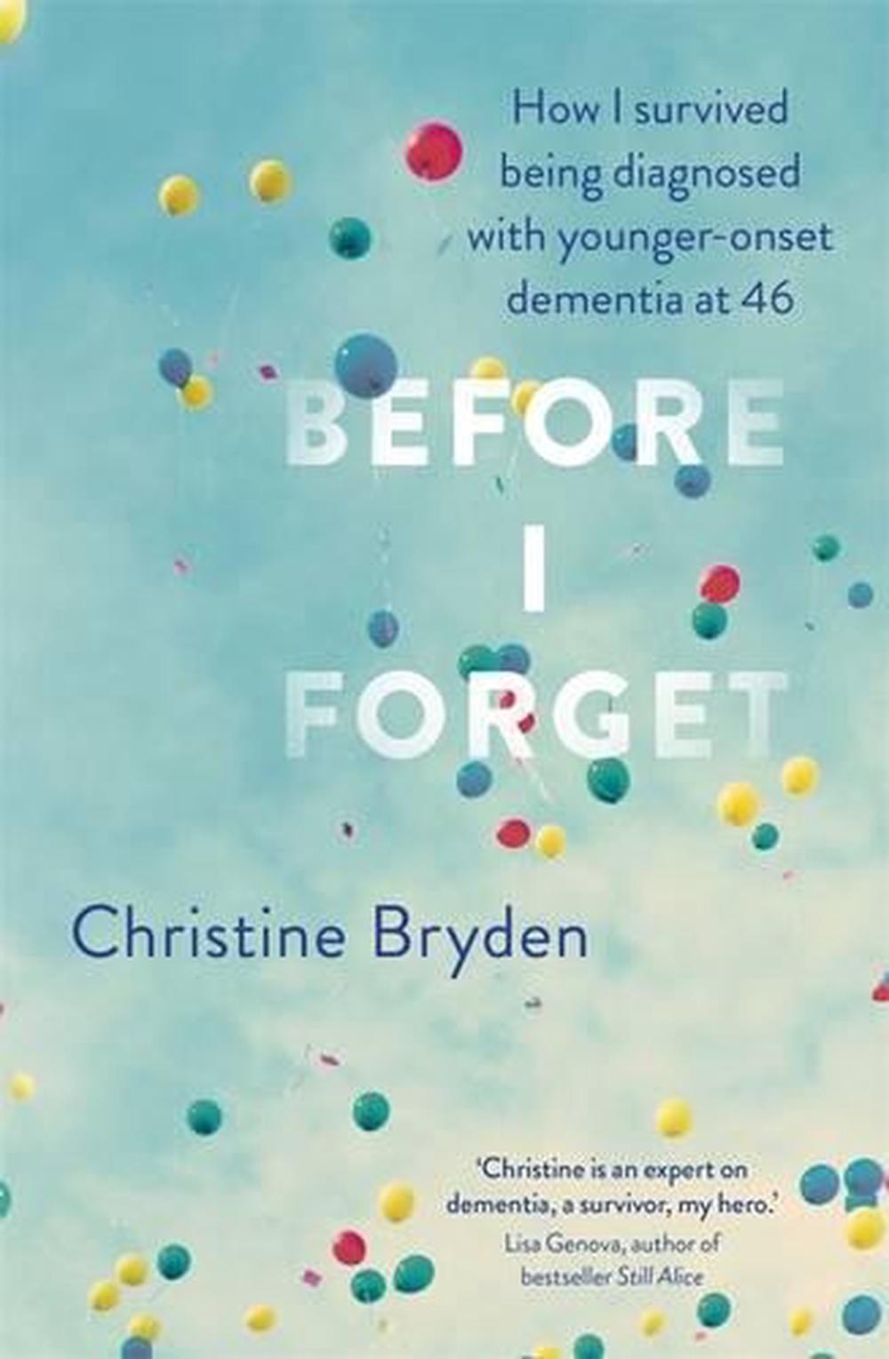 Before I Forget by Christine Bryden, Paperback, 9780670078745 | Buy ...