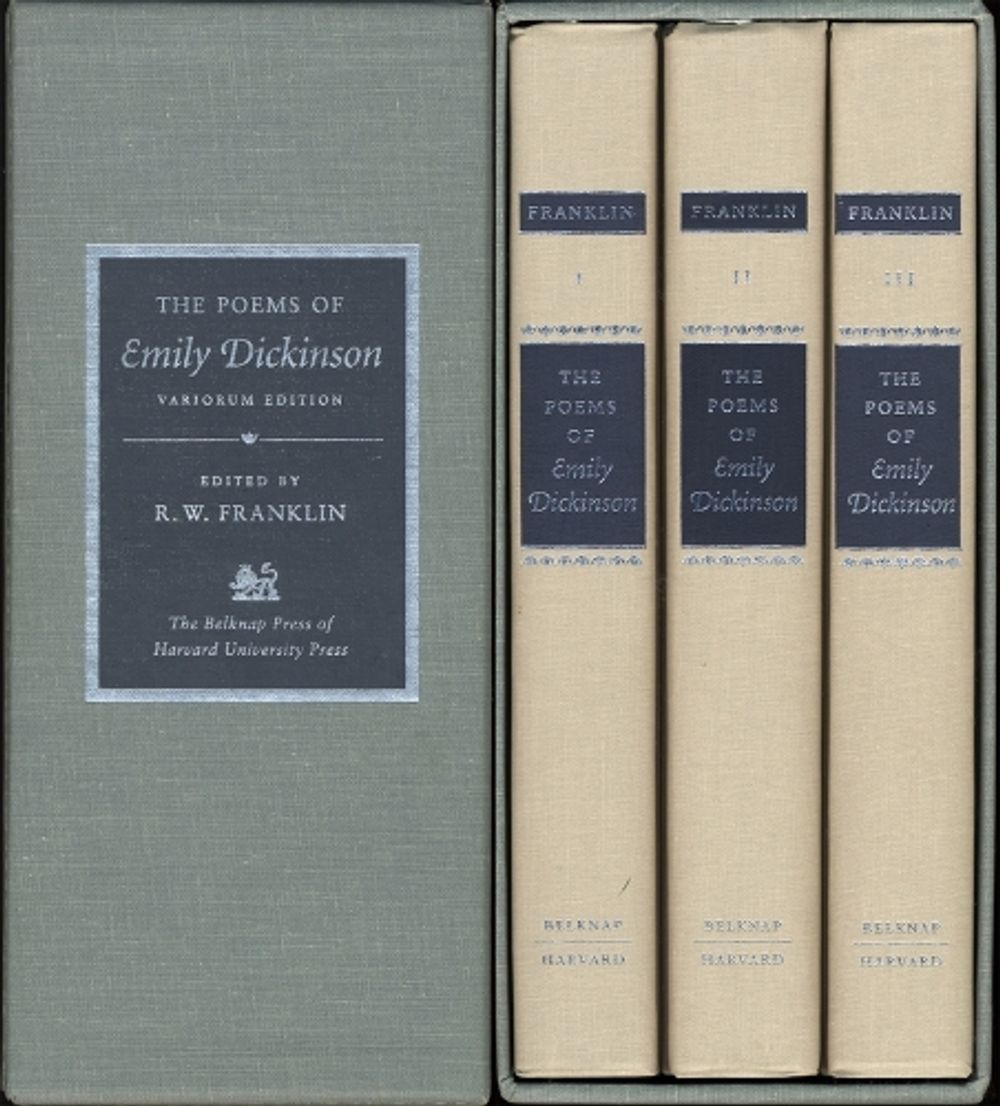 The Poems of Emily Dickinson by Emily Dickinson, Hardcover ...