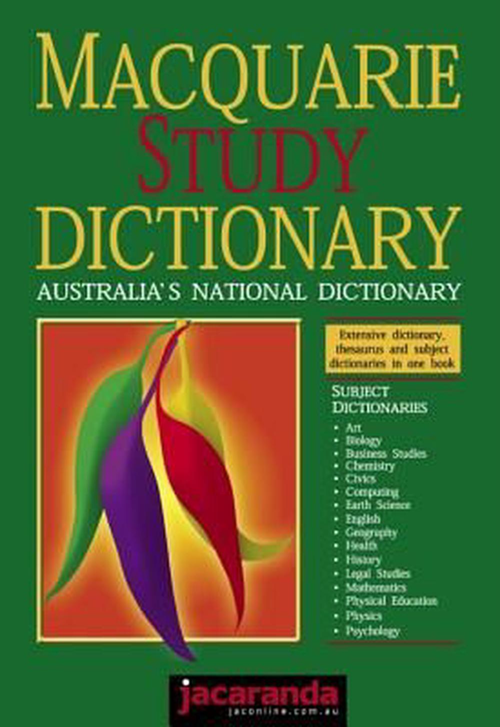 Macquarie Study Dictionary By Alison Moore Paperback 9780701633561 Macquarie Study Dictionary By Alison Moore Paperback 9780701633561