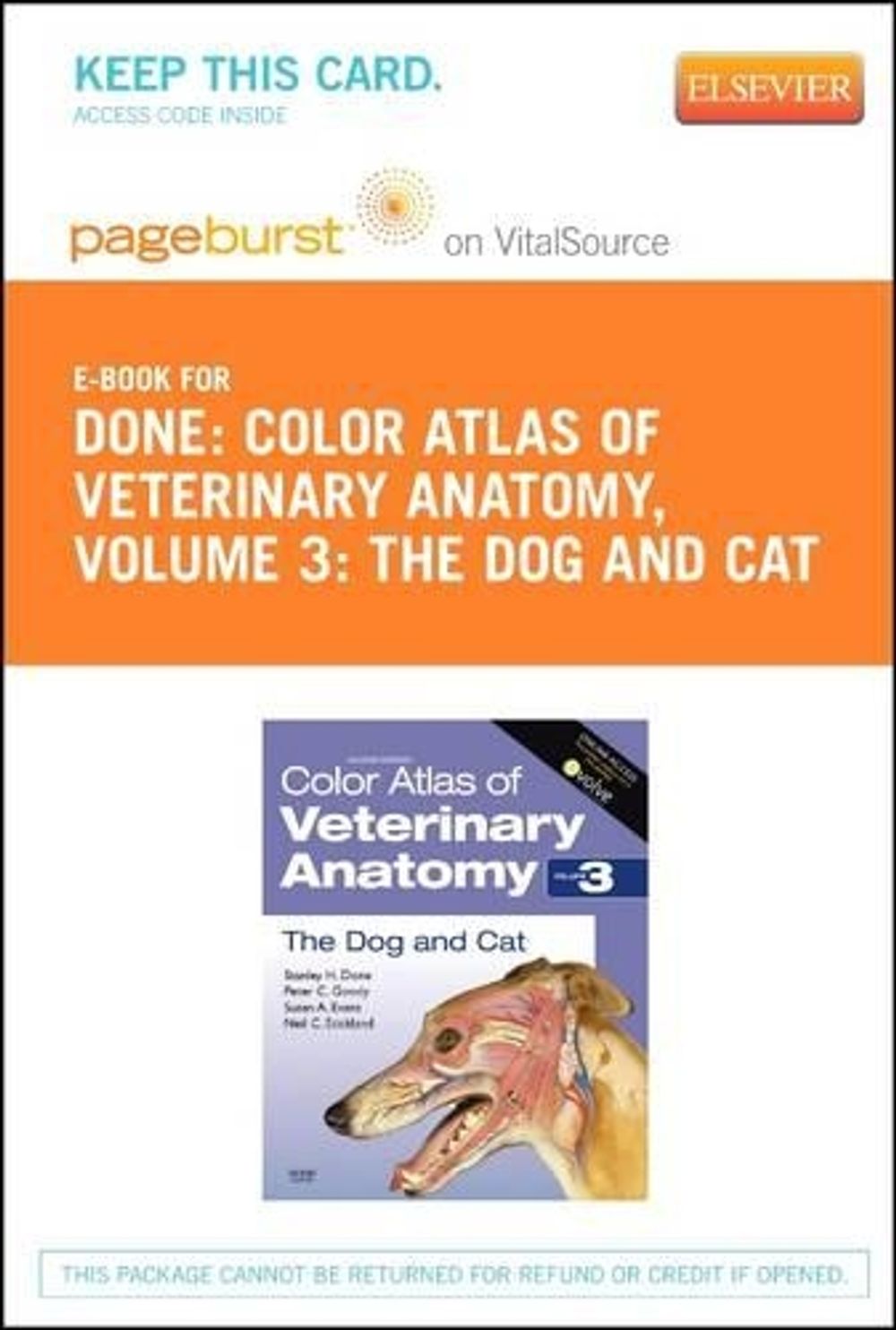 Veterinary Anatomy Atlas Color Atlas Of Veterinary Anatomy Volume 3