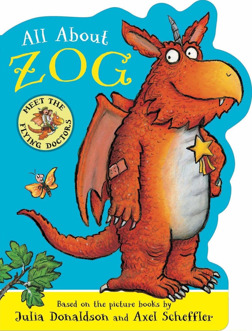 All About Zog - A Zog Shaped Board Book by Julia Donaldson, Board Book ...