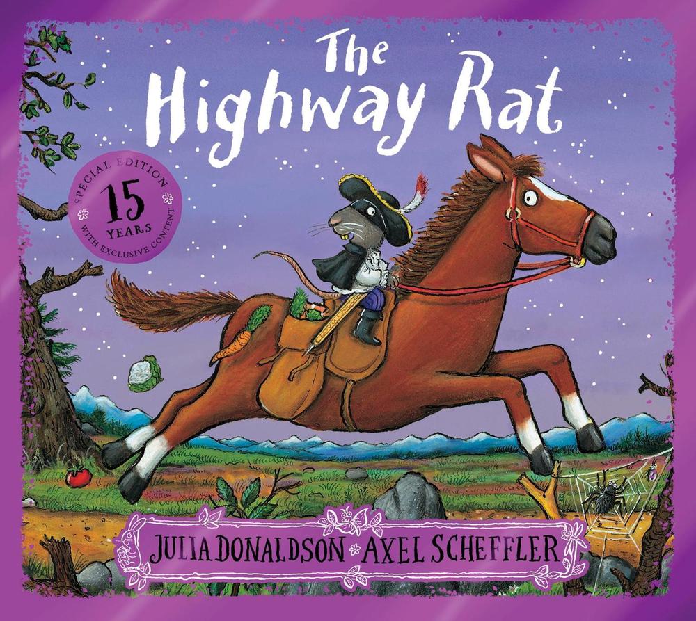 The Highway Rat 15th Anniversary Edition by Julia Donaldson, Paperback ...