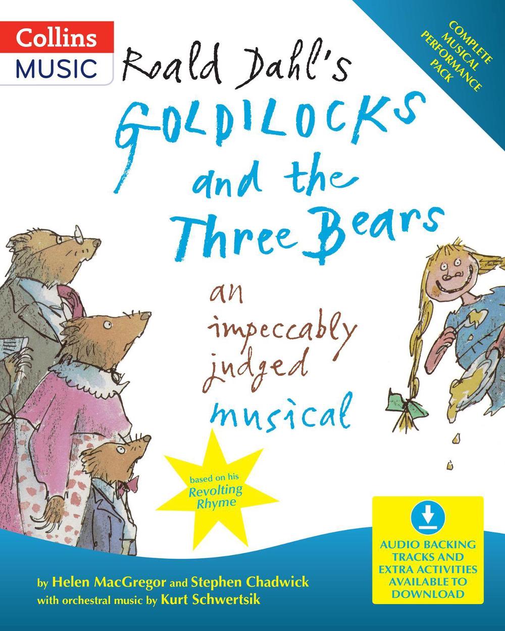 Roald Dahl's Goldilocks and the Three Bears by Roald Dahl, Paperback ...