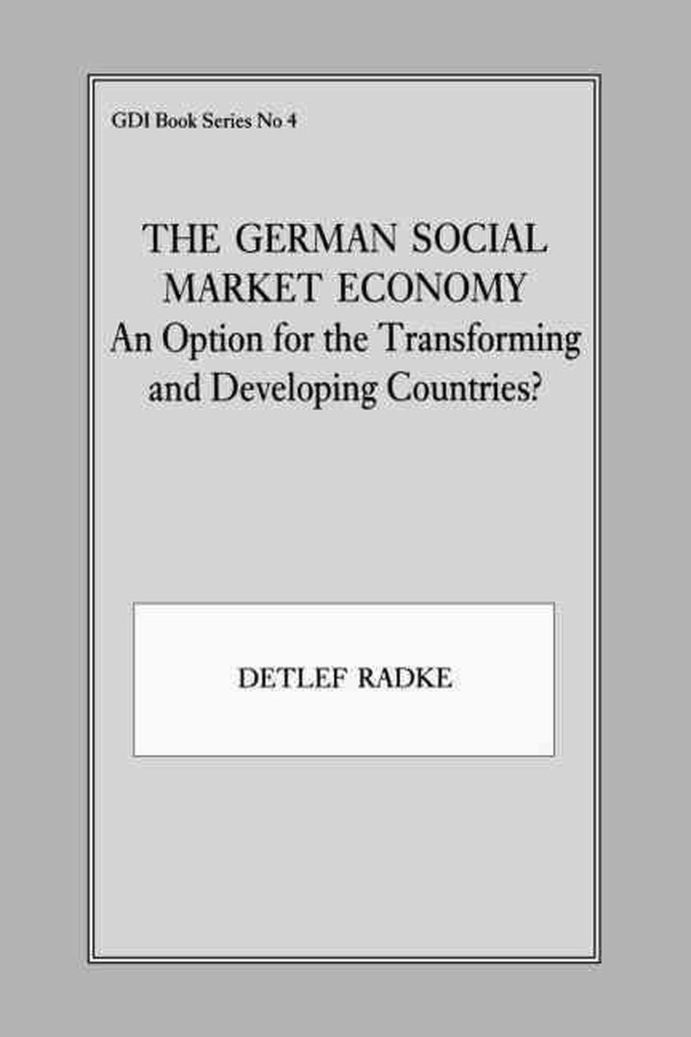 The German Social Market Economy by Detlef Radke, Paperback ...