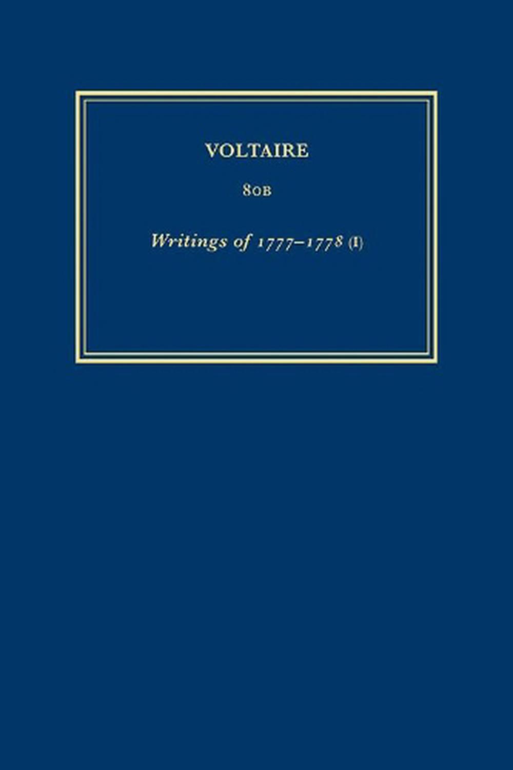 Œuvres complètes de Voltaire (Complete Works of Voltaire) 80B by ...