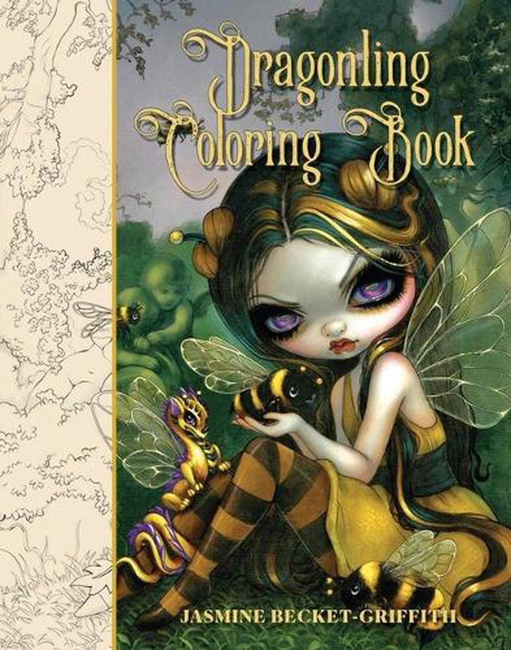 Dragonling Coloring Book by Jasmine Becket-Griffith, Paperback ...