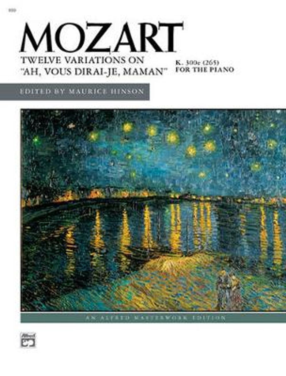 12 Variations on "Ah, Vous Dirai-Je, Maman," K. 265 by Wolfgang Ama ...