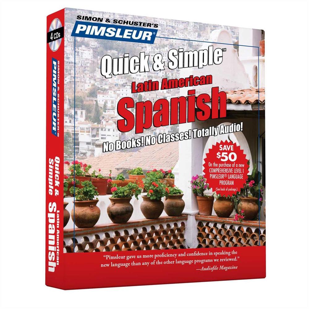 Pimsleur Spanish Quick & Simple Course - Level 1 Lessons 1-8 CD by ...