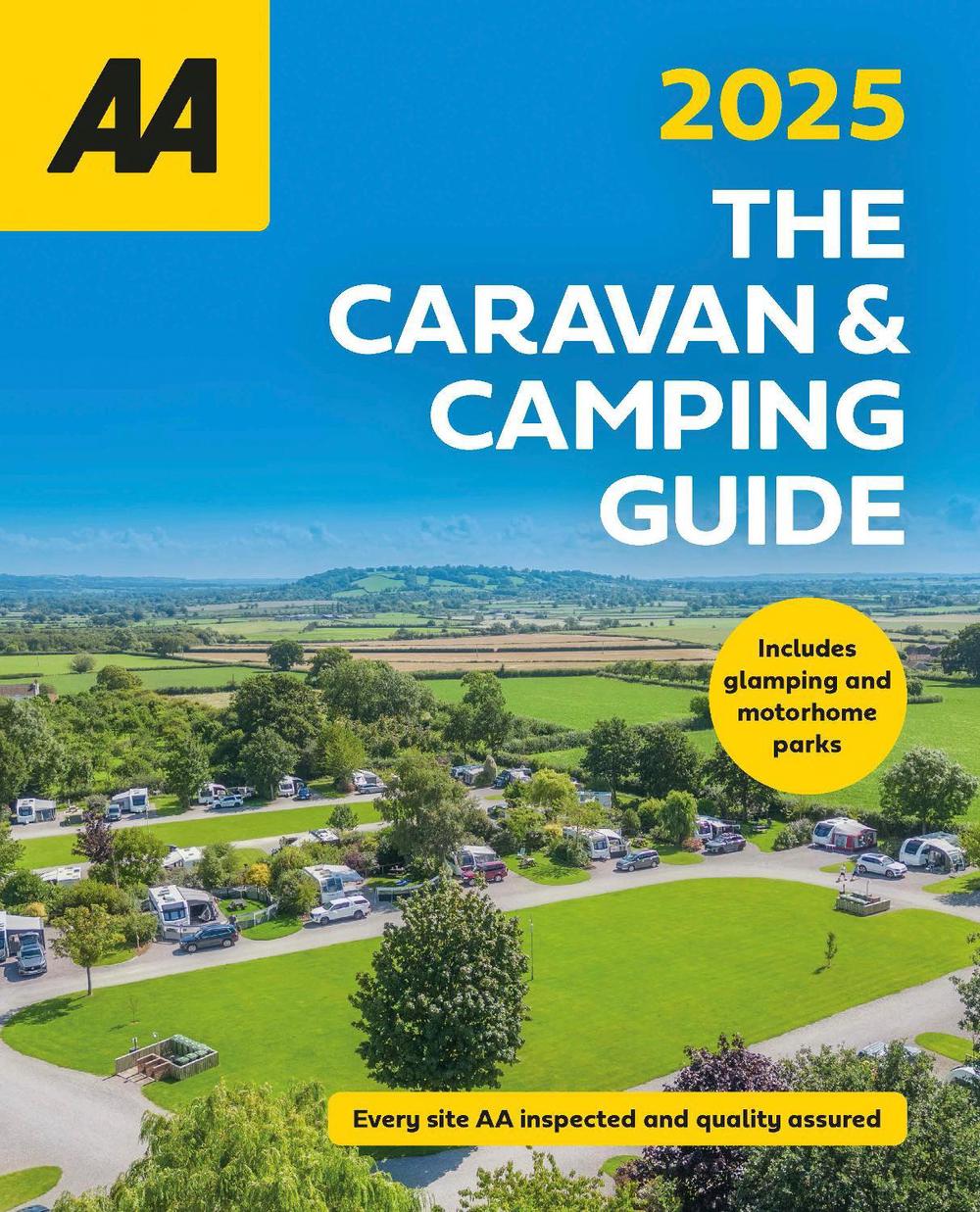 The AA Caravan and Camping Guide 2025, Paperback, 9780749584283 | Buy ...