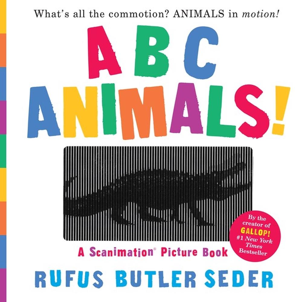 ABC Animals!: A Scanimation Picture Book by Rufus Butler Seder ...