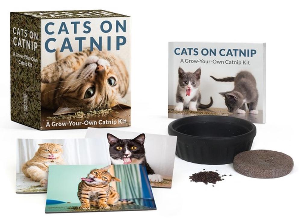Cats on Catnip: A Grow-Your-Own Catnip Kit by Andrew Marttila, Book ...
