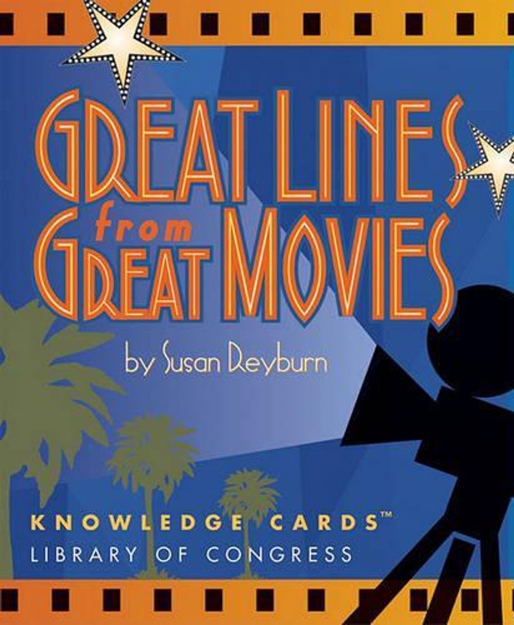Pomegranate Great Lines from Great Movies Knowledge Cards Quiz Deck ...