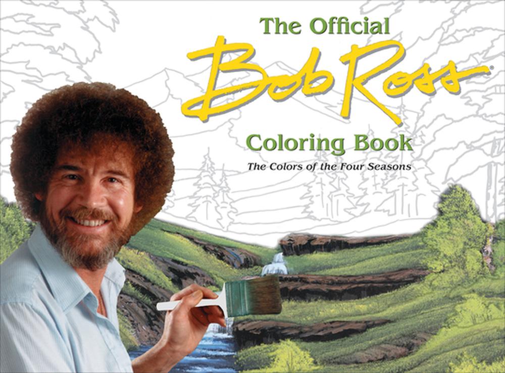 The Offical Bob Ross Coloring Book | Buy online at The Nile