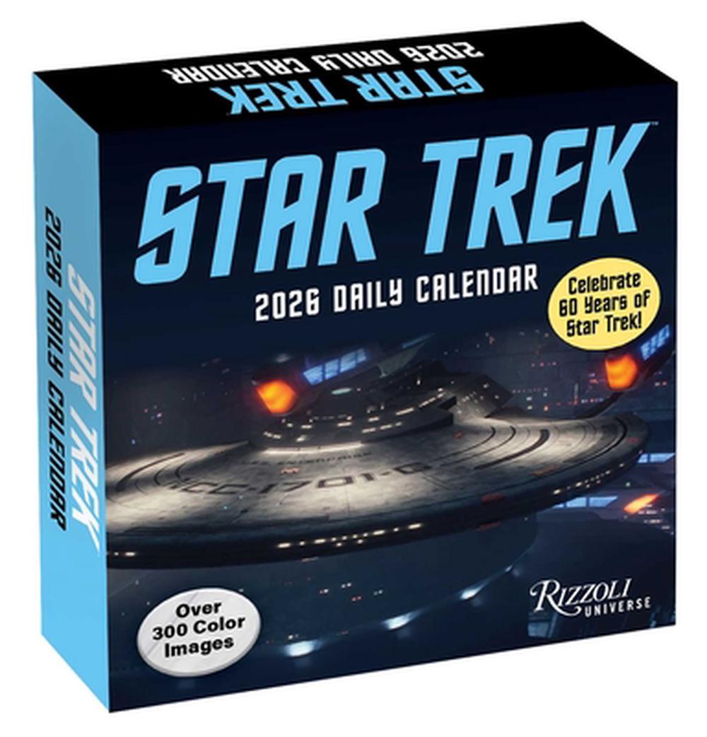 Star Trek Daily 2026 Day-To-Day Calendar by Cbs, 9780789348081 | Buy ...