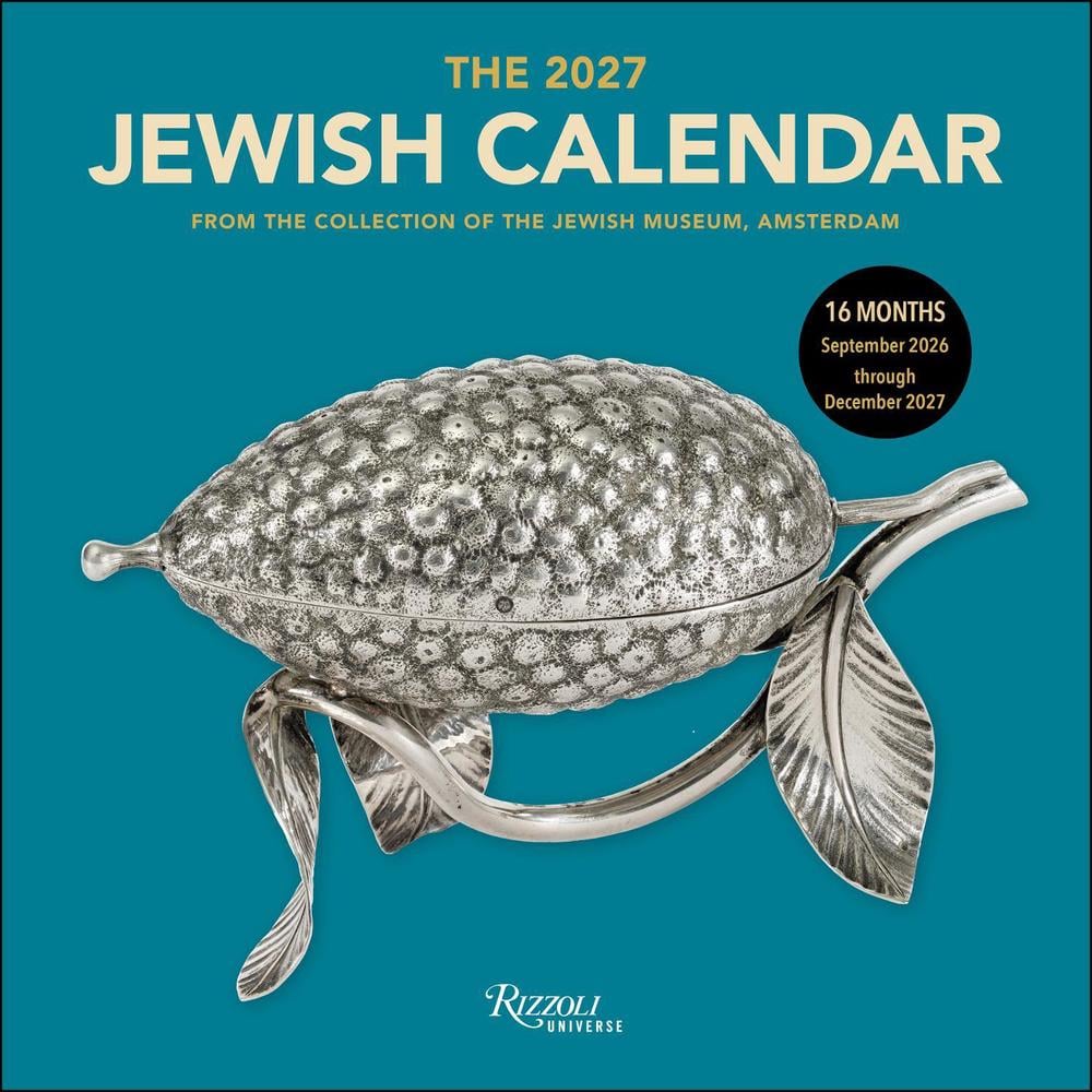 The Jewish Calendar 2026–2027 (5787) 16-Month Wall Calendar by Jewish ...