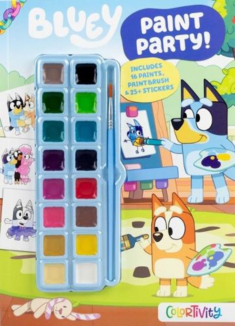 Bluey Colortivity: Paint Party! by Editors of Studio Fun International ...