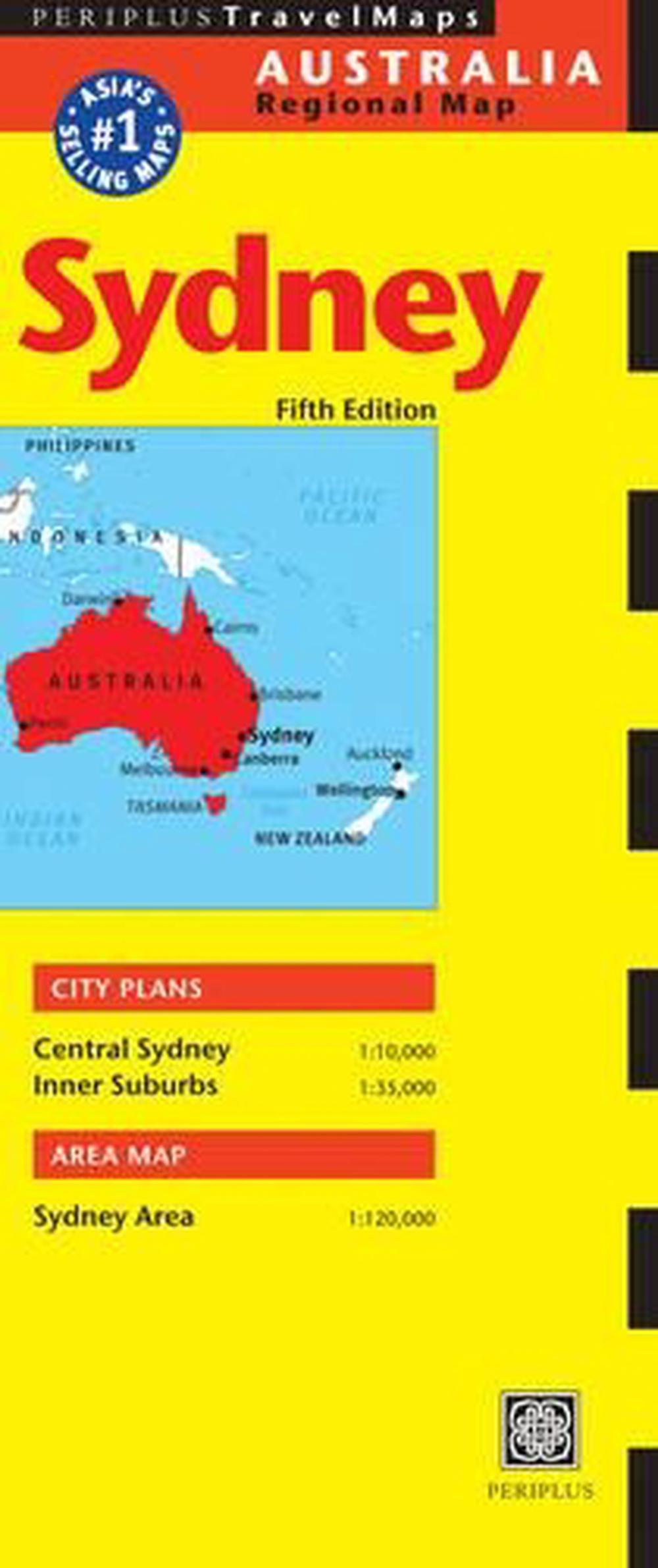 Sydney Periplus Travel Map by Periplus Editors, Map, 9780794605513 ...