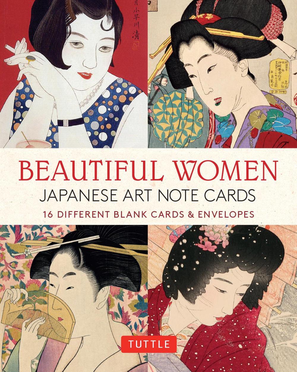 Tuttle Studio Beautiful Women in Japanese Art, 16 Note Cards | Buy ...