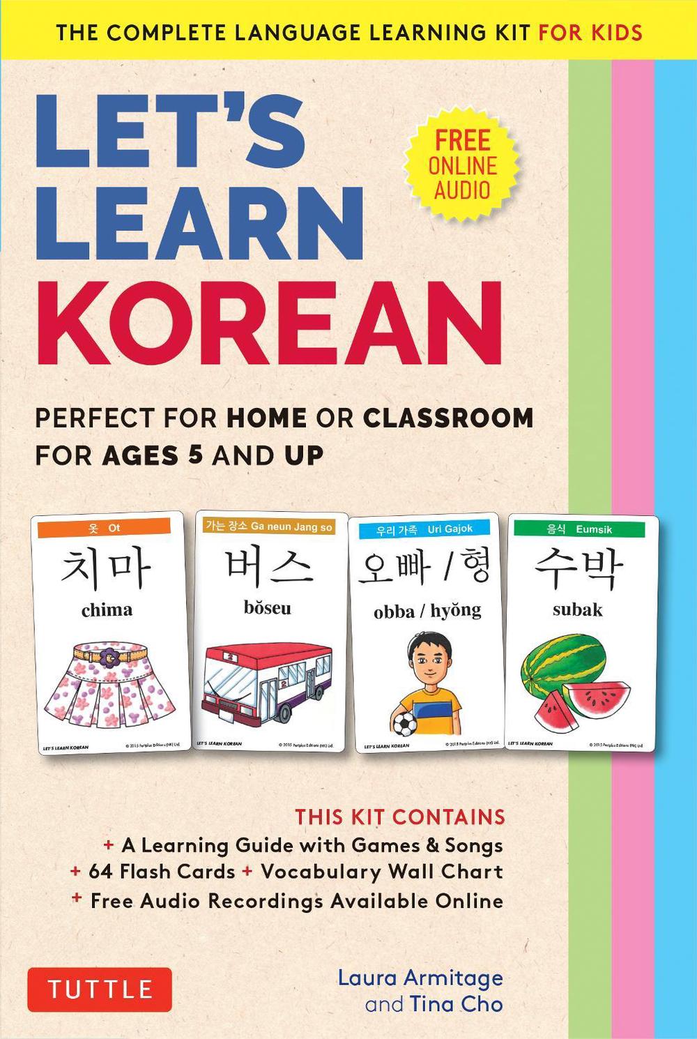 Let's Learn Korean Flash Card Kit by Laura Armitage, Book & Merchandise ...