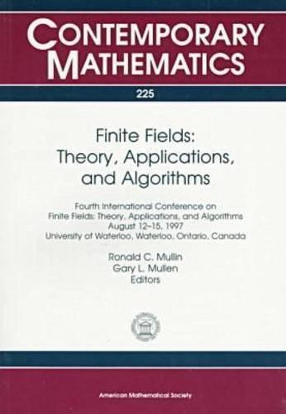 Finite Fields Theory Applications And Algorithms Fourth International Conference On Finite