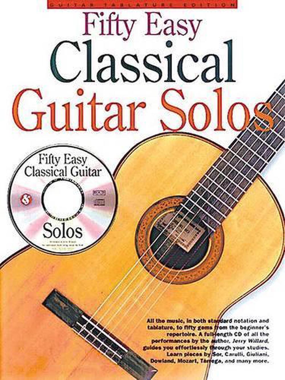 Fifty Easy Classical Guitar Solos by Jerry Willard, Paperback ...