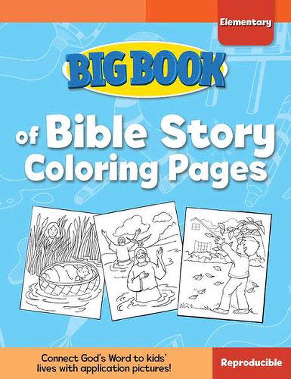 Bbo Bible Story Coloring Pages by David C. Cook, Paperback ...