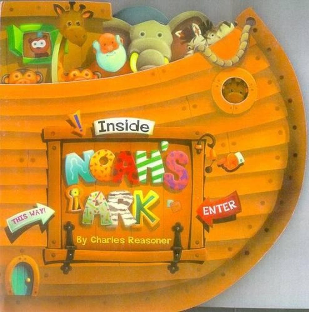 Inside Noah's Ark by Charles Reasoner, Board Book, 9780843148855 | Buy ...