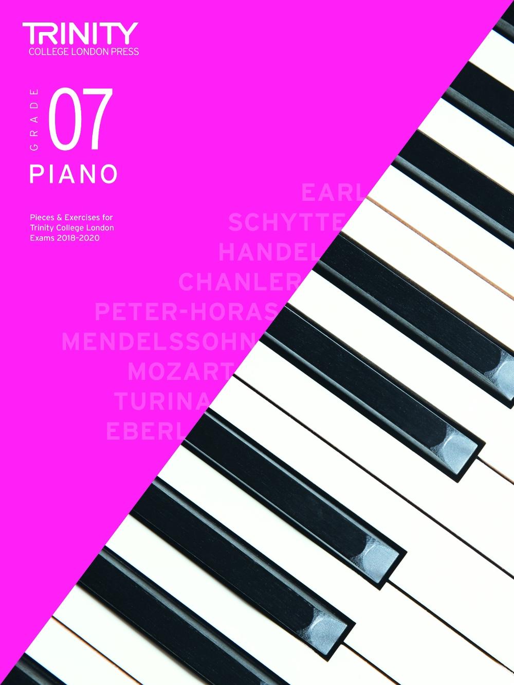 Trinity College London Piano Exam Pieces And Exercises 2018 2020 Grade 7