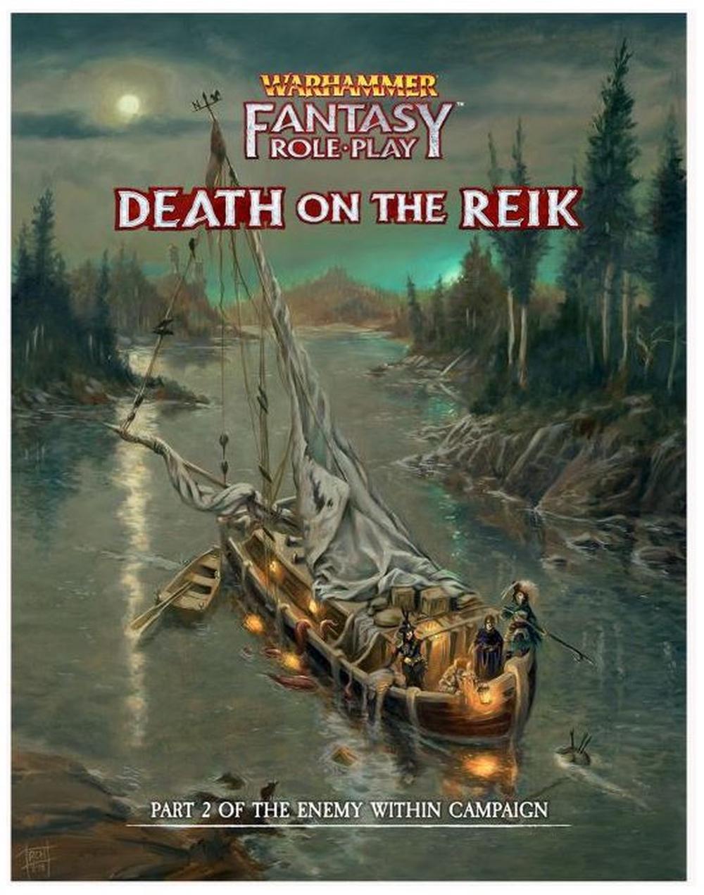 Cubicle 7 Warhammer Fantasy RPG - Death on the Reik The Enemy Within ...