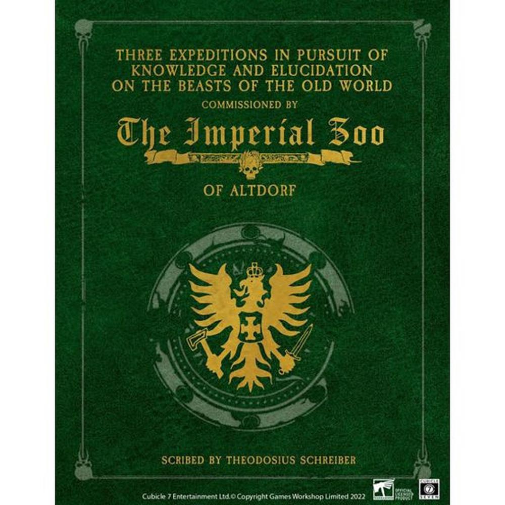 Cubicle 7 Warhammer Fantasy Roleplay The Imperial Zoo Collectors Ed ...