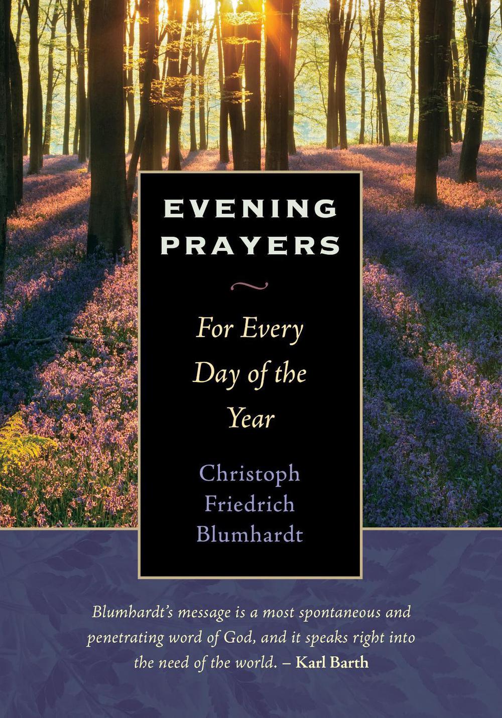 Evening Prayers by Christoph Friedrich Blumhardt, Hardcover ...