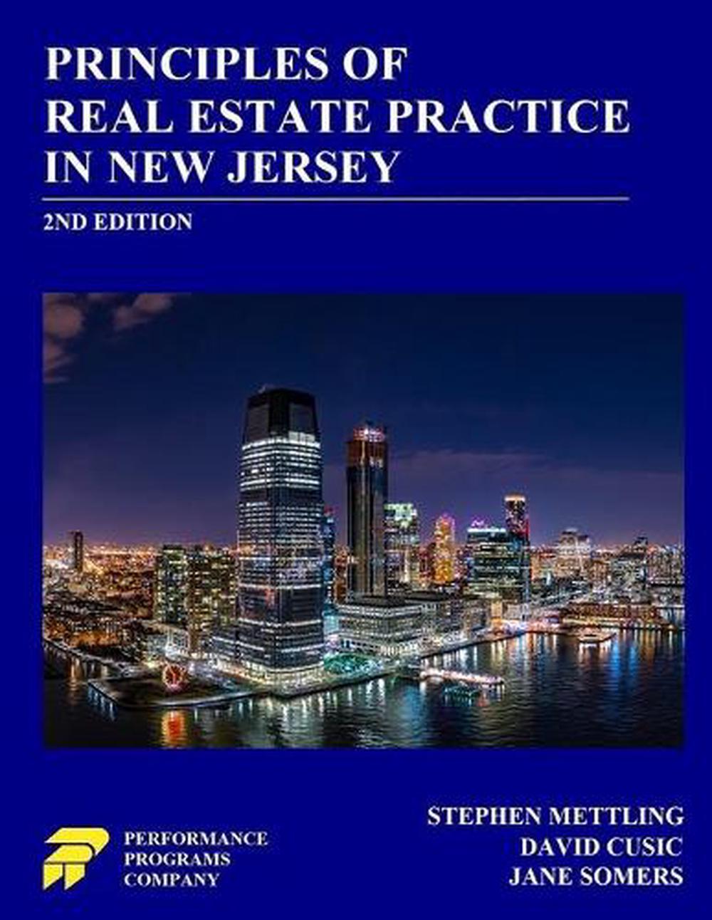Principles of Real Estate Practice in New Jersey by Stephen Mettling ...