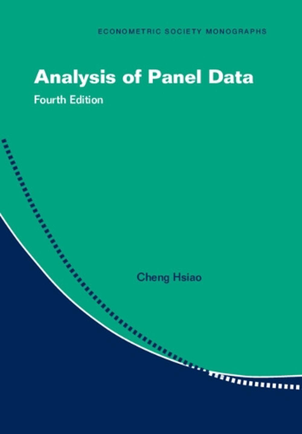 Analysis of Panel Data by Cheng Hsiao, Paperback, 9781009060752 | Buy online at The Nile