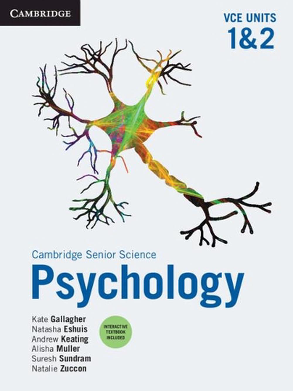Cambridge Psychology VCE Units 1&2 by Kate Gallagher, Paperback ...
