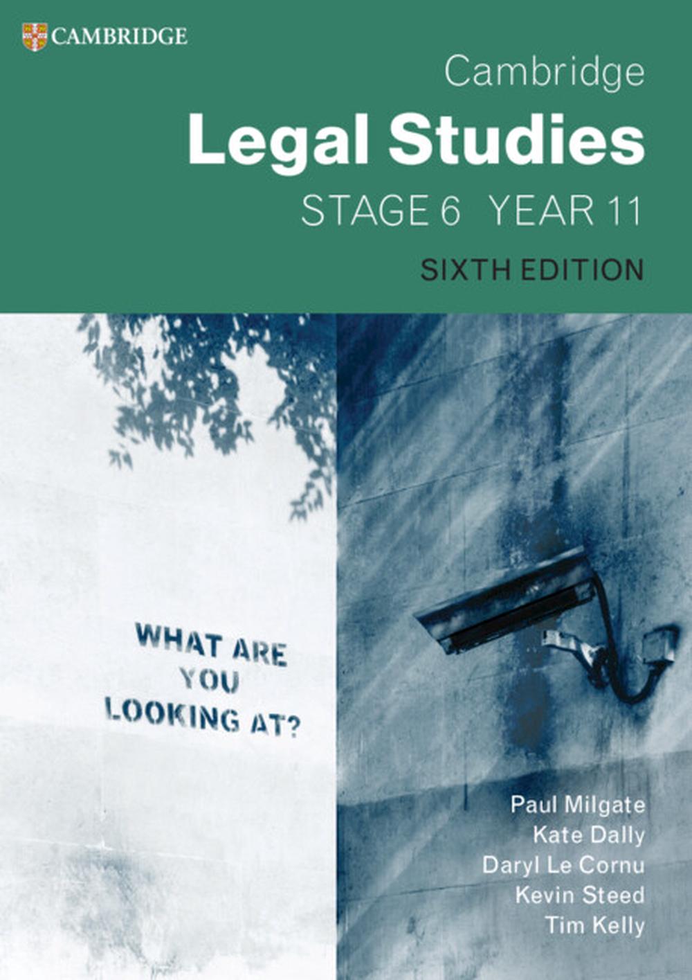 Cambridge Legal Studies Stage 6 Year 11, 6th Edition by Paul Milgate ...