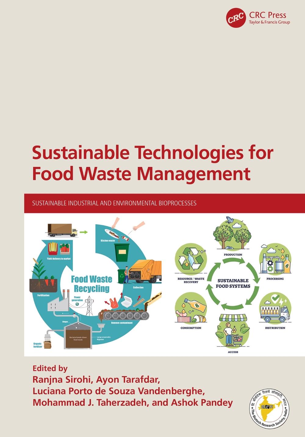 Sustainable Technologies for Food Waste Management by Ranjna Sirohi, Hardcover, 9781032705941 ...
