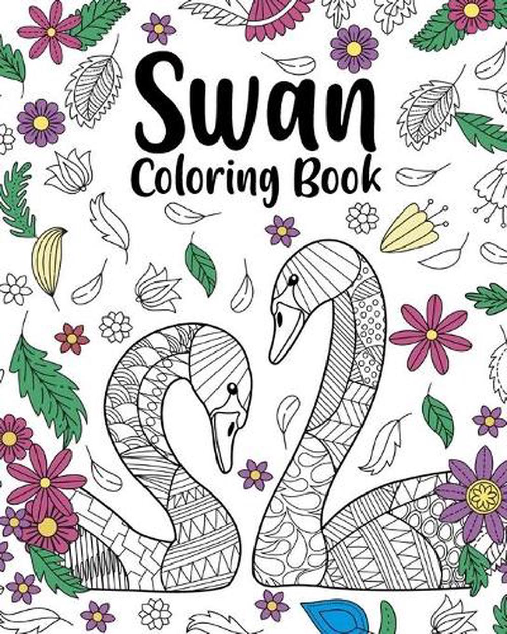 Swan Coloring Book by Paperland, Paperback, 9781034250517 | Buy online ...