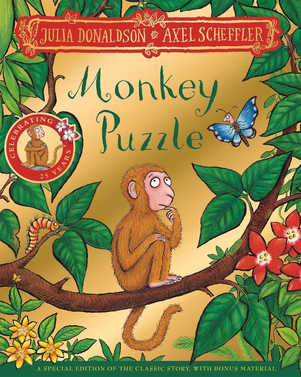 Monkey Puzzle 25th Anniversary Edition by Julia Donaldson, Paperback ...