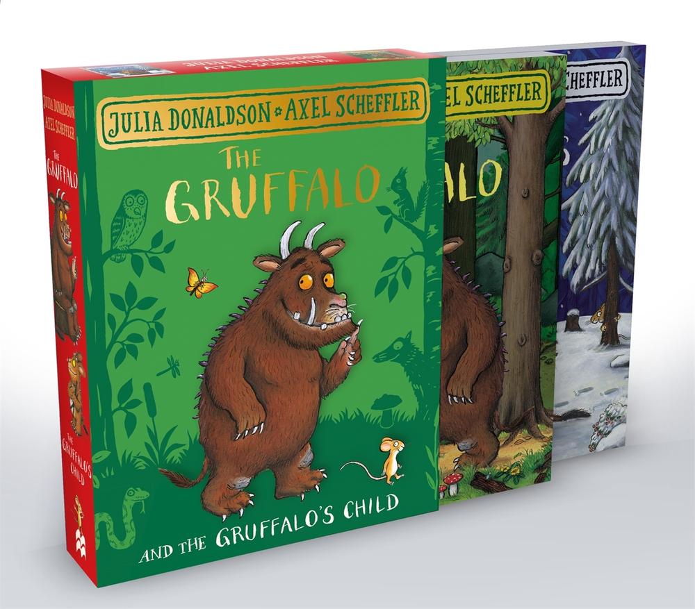 The Gruffalo and the Gruffalo's Child Board Book Gift Slipcase by Julia ...