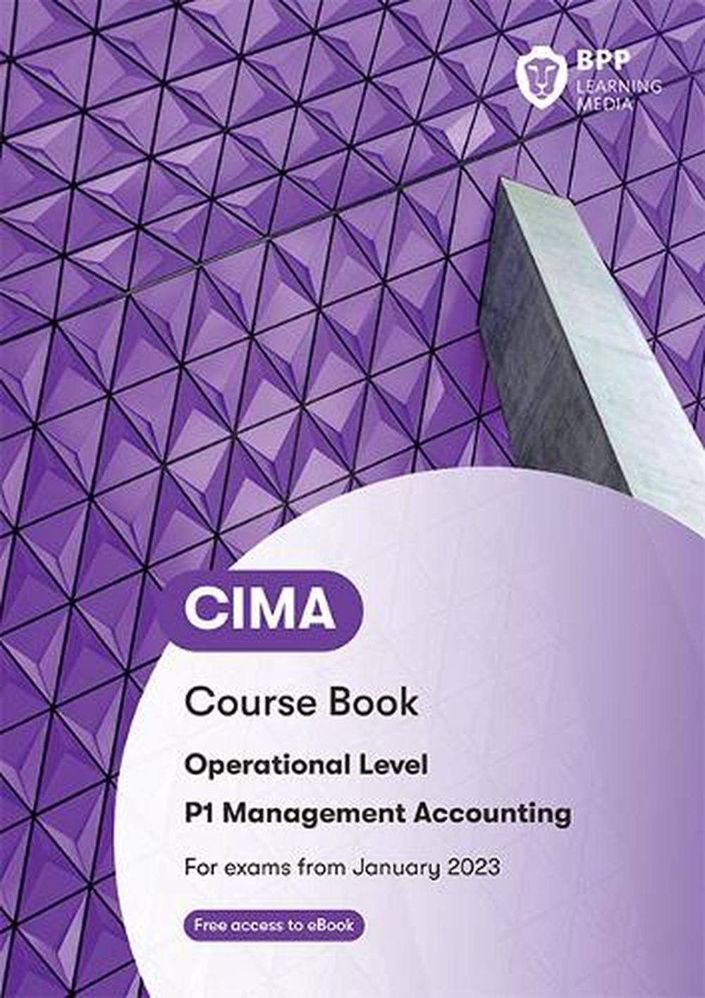 Cima P1 Management Accounting by Bpp Learning Media, Paperback ...